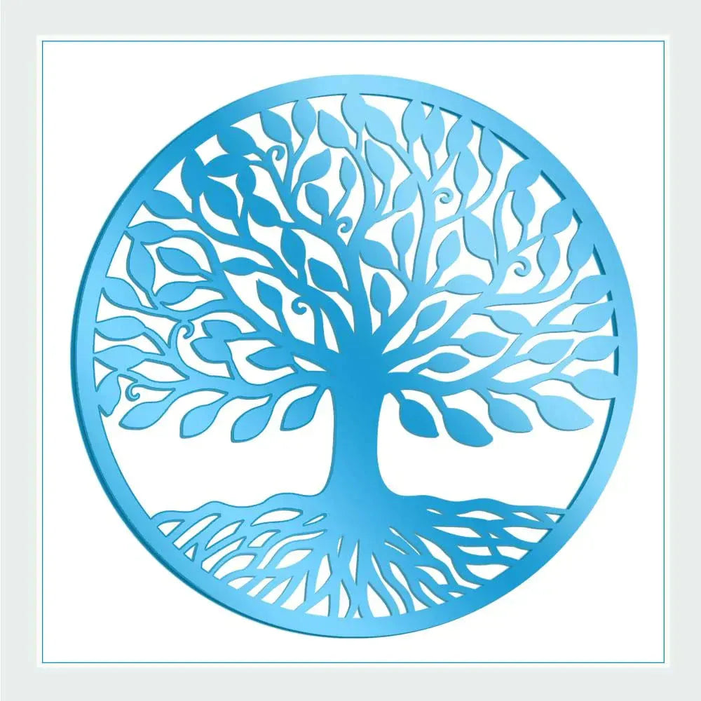 Gold silver and diamond Tree of Life Jewelry – bluewhiteshop