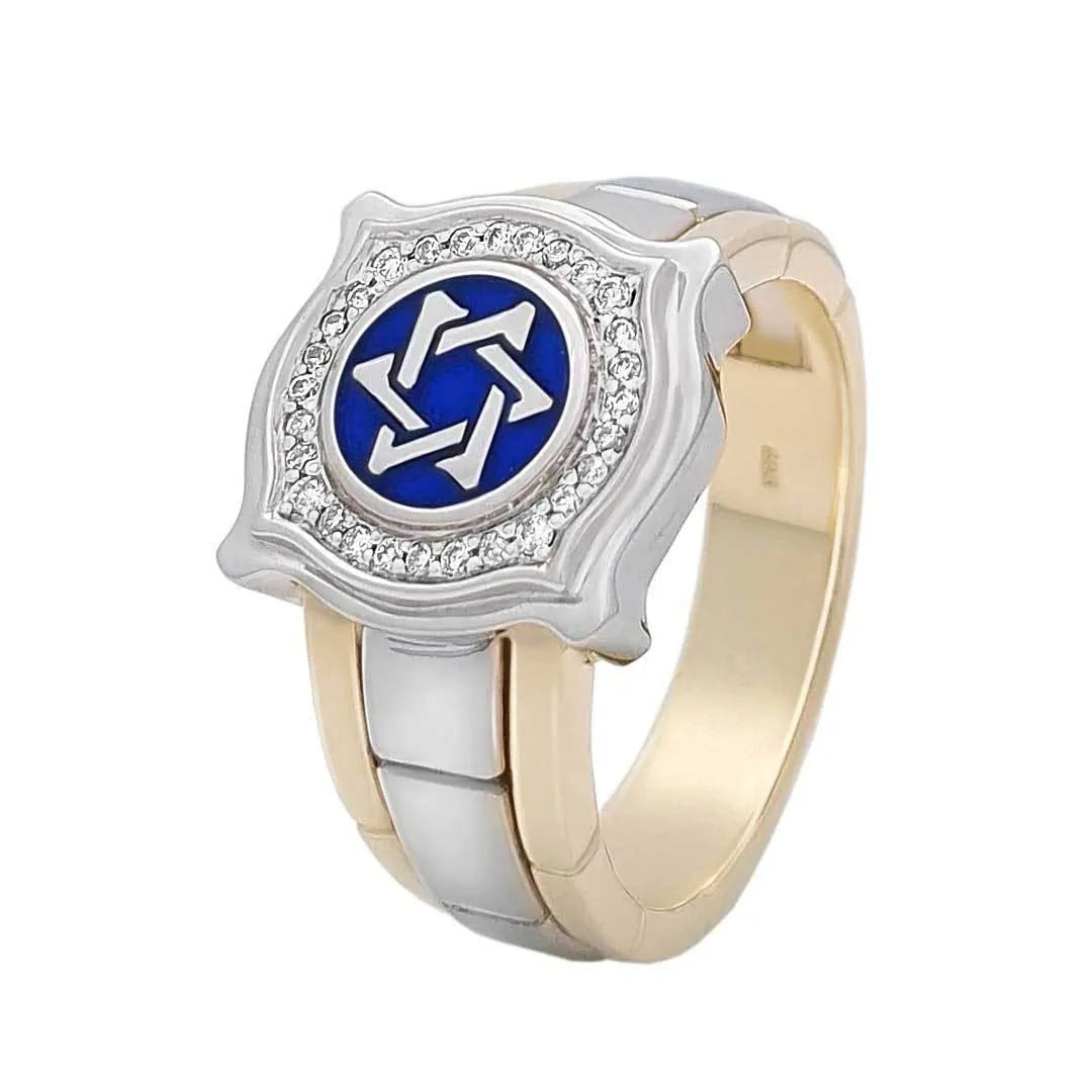 Star of David Rings Jewish jewelry Jewish Rings – bluewhiteshop