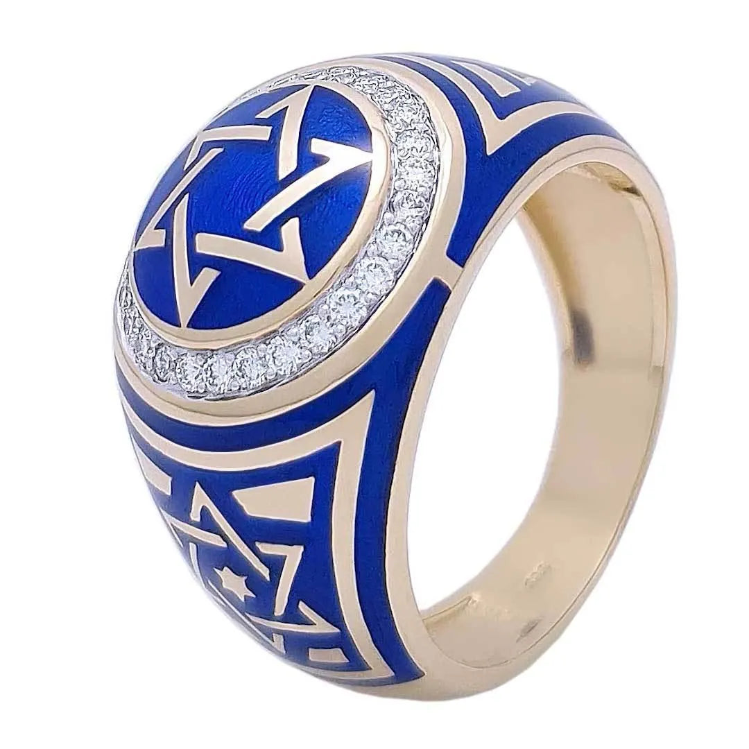 Star of David Rings Jewish jewelry Jewish Rings – bluewhiteshop