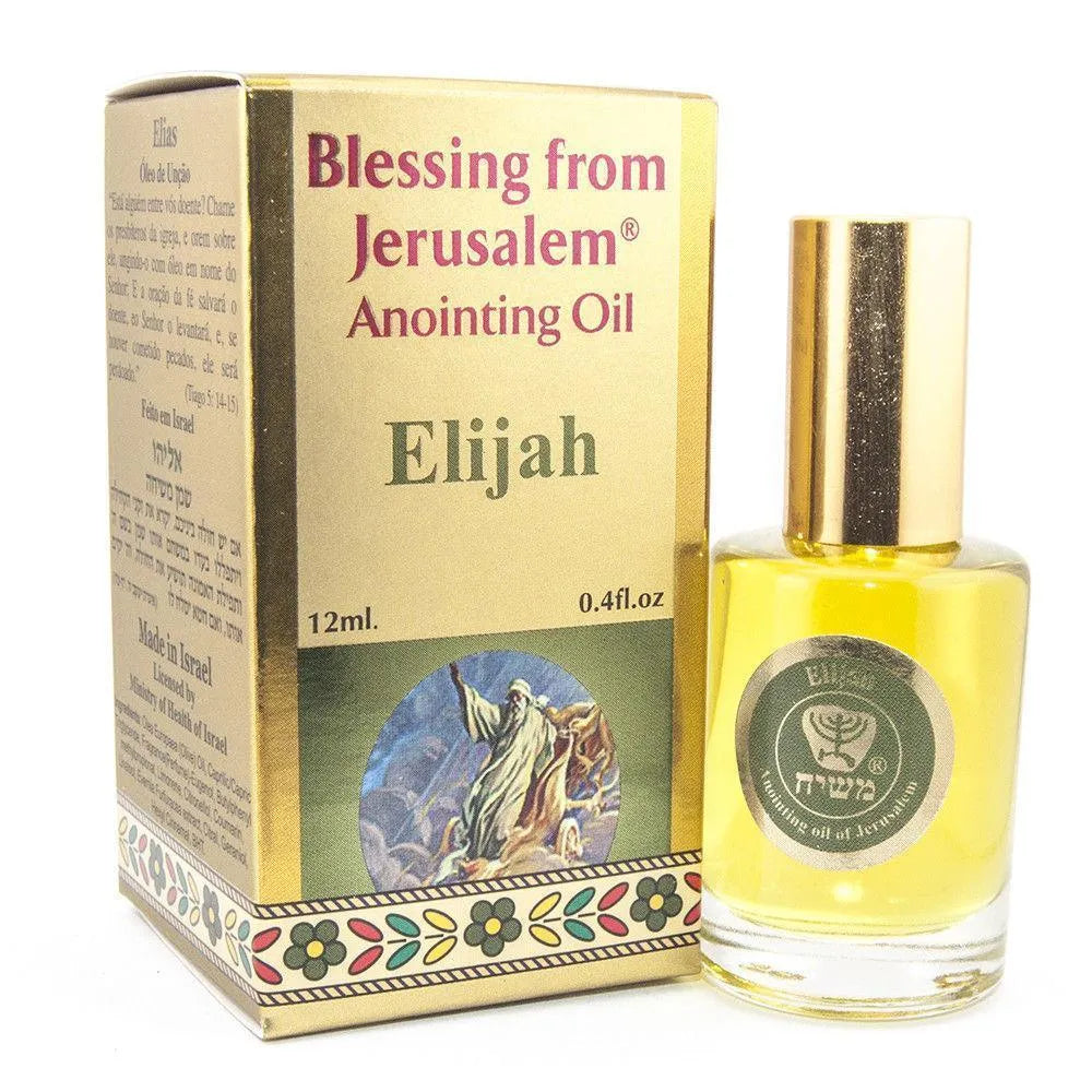 Anointing Oil Elijah Blessing from Jerusalem 0.4 fl.oz by Ein Gedi ...