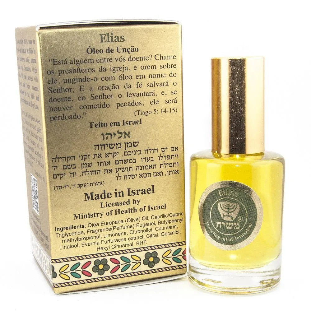 Anointing Oil Elijah Blessing from Jerusalem 0.4 fl.oz by Ein Gedi ...